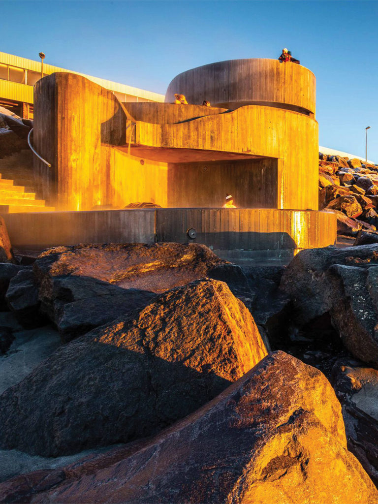 DAN | Daily Architecture News Guðlaug geothermal baths in Iceland by ...