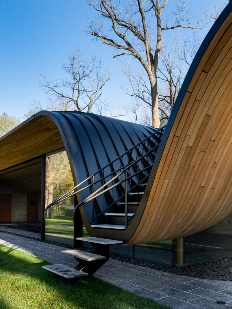DAN | Daily Architecture News Home tour: The undulating Fold House in ...