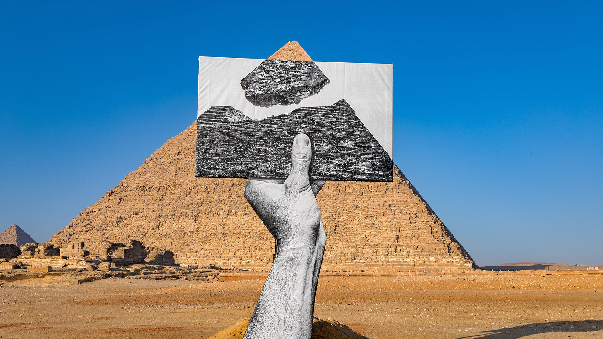 DAN | Daily Architecture News The first art exhibition at Egypt's Giza ...